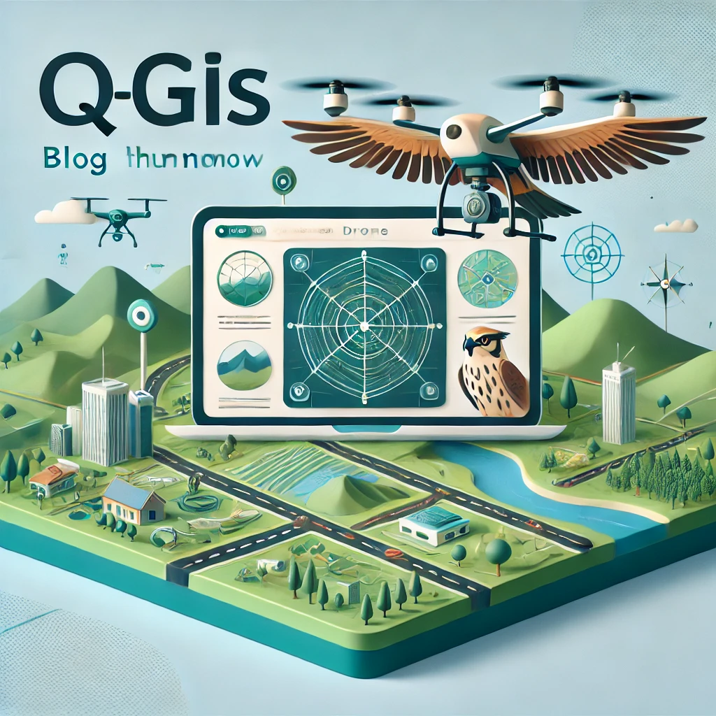 QGISでできること：無料で強力なGISツールの魅力とその活用方法 | らくだのドローンとGISブログ